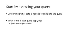 The perfect index | PPTX