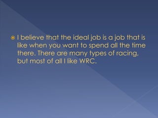 The perfect job | PPTX