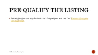 The perfect listing process | PPT