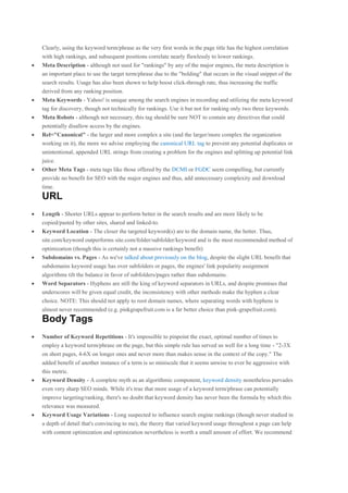 The Perfectly Optimized SEO Page | PDF
