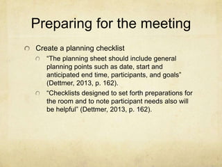 The Perfect Meeting | PPT