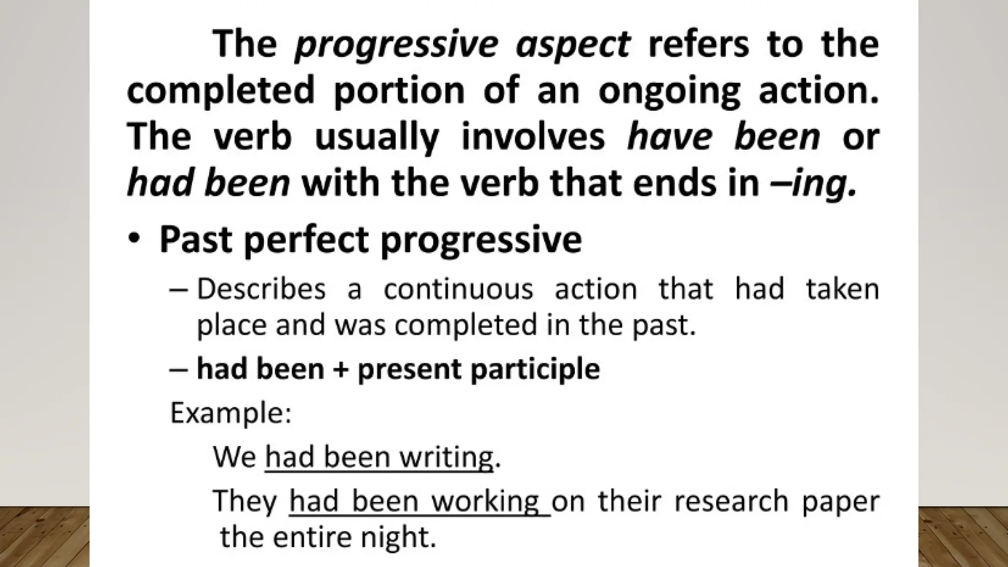 The Perfect progressive aspect of verb.pptx