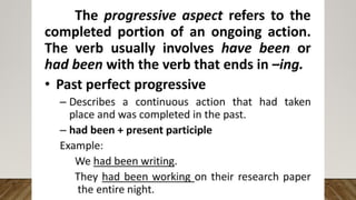 The Perfect progressive aspect of verb.pptx