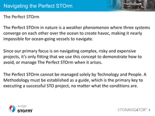 The perfect st orm presentation ej lister | PPTX