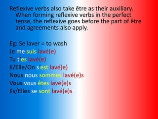 The perfect tense | PPTX