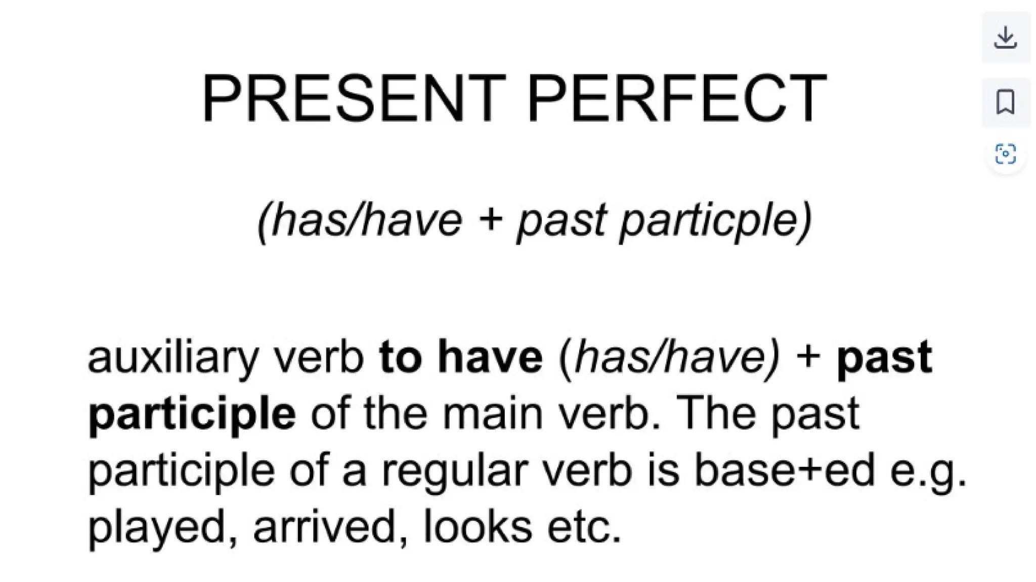The Perfect Tenses of Verbs Grade 7 Lesson Presentation.pptx