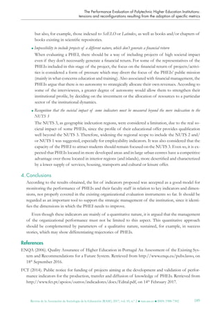 The performance evaluation of polytechnic higher education institutions | PDF