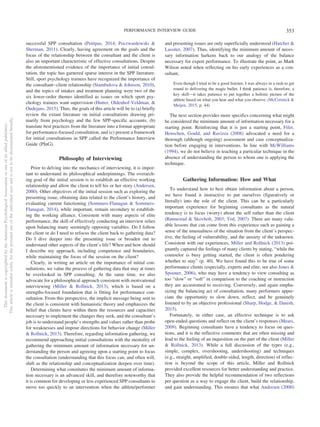 The performance interview guide | PDF