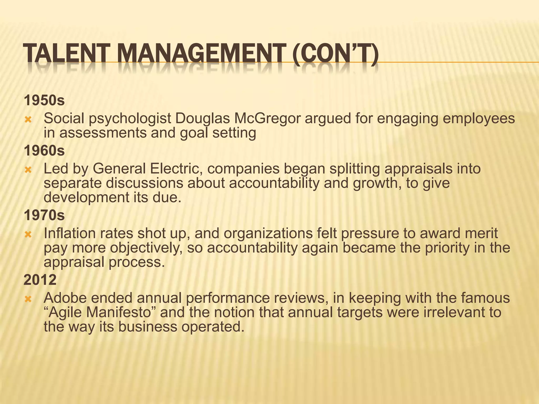 The performance management revolution group 2 updated | PPT