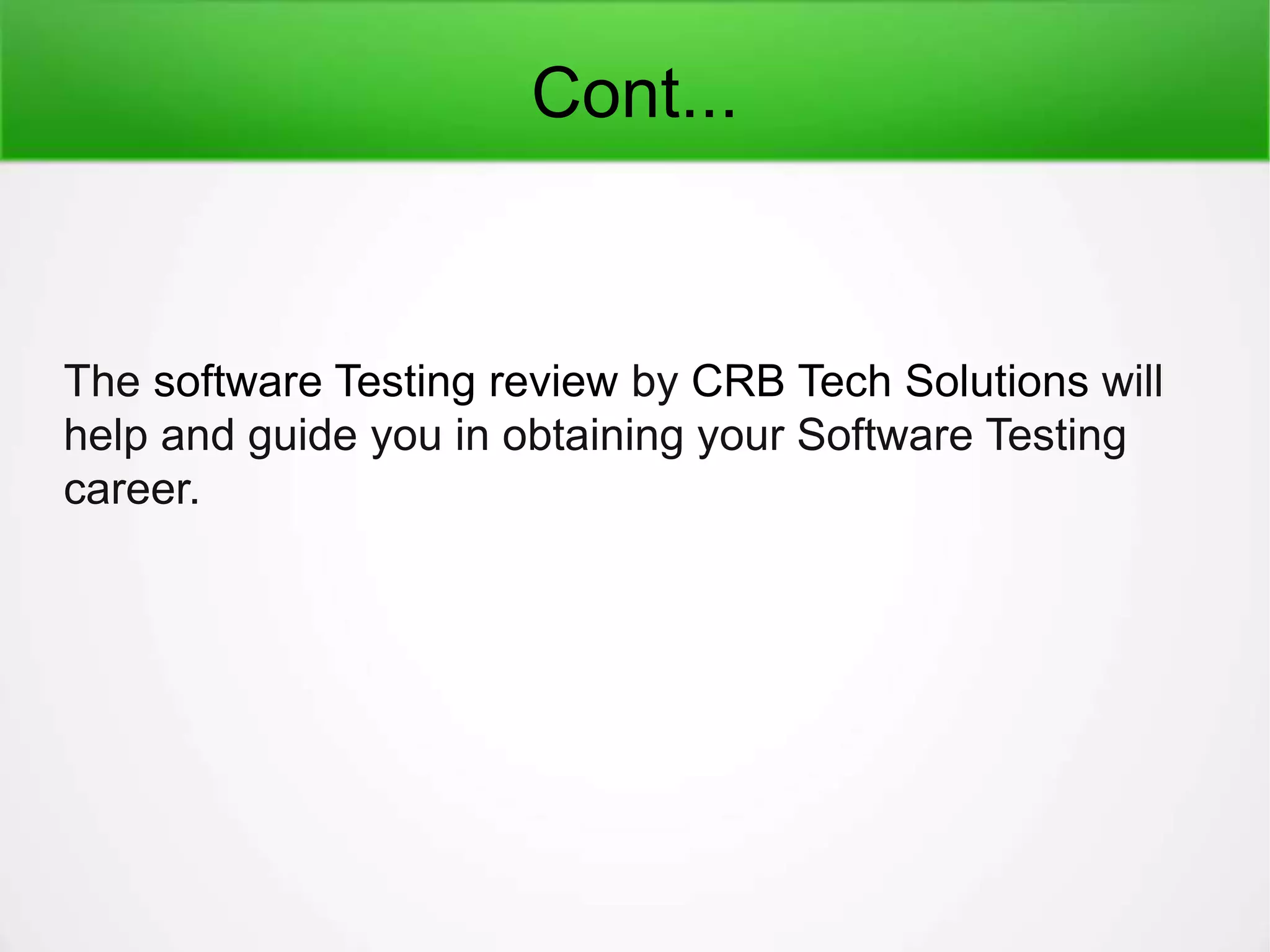 The Performance Testing Process And Important Aspects Related To It Ppt 2613