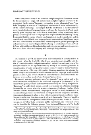 The performative basis of modern literary theory, by henry mc donald | PDF