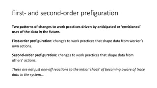 The Performative Production of Trace Data in Knowledge Work | PPT