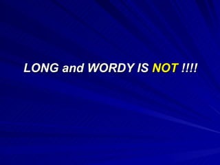 The perils of power point | PPT