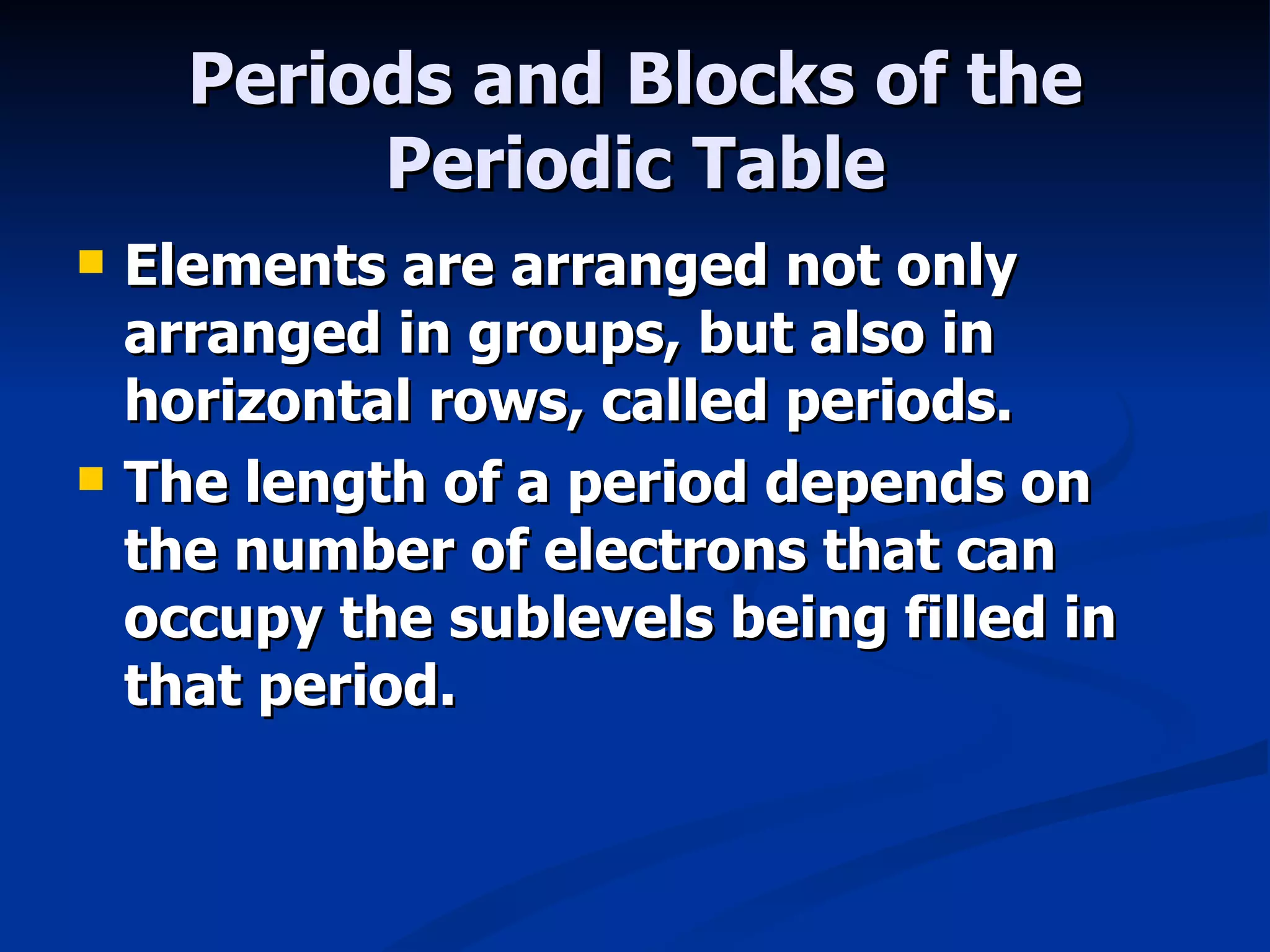 The Periodic Law | PPT