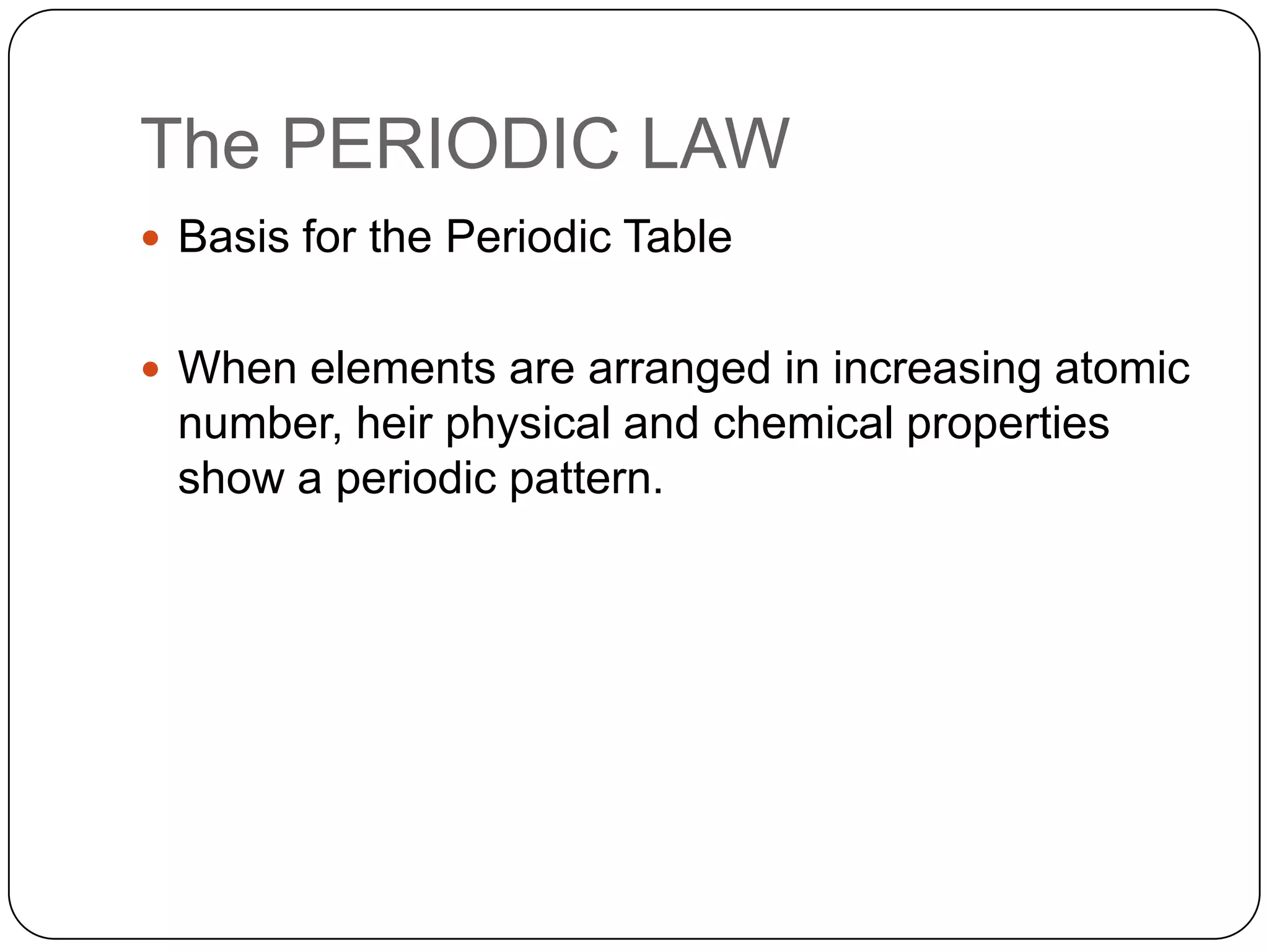 Periodic Table | PPTX