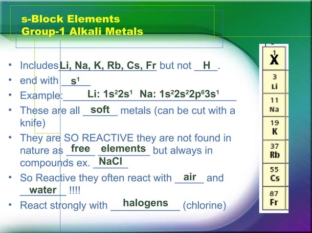 The periodic table classification | PPT | Chemistry | Science