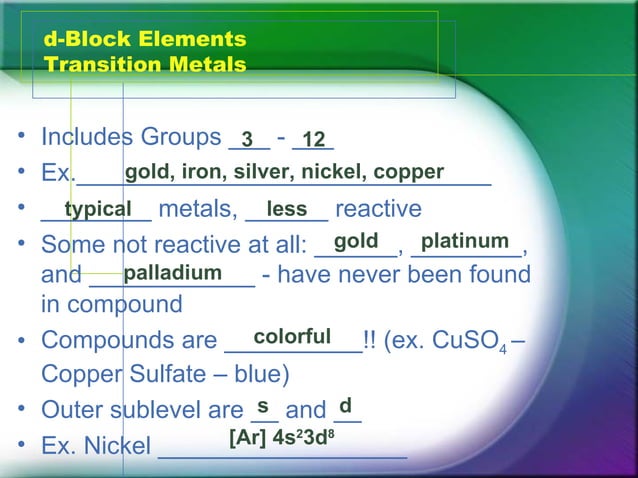 The periodic table classification | PPT | Chemistry | Science