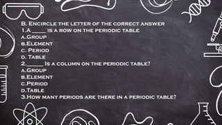 The periodic table of elements quarter 2 | PPTX
