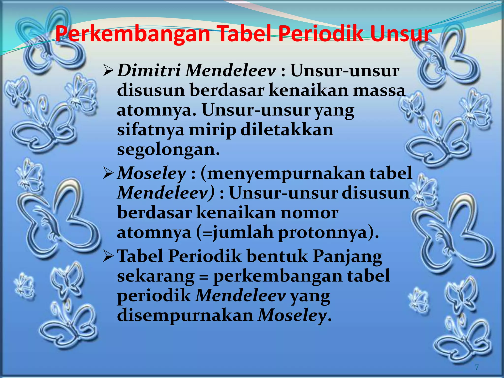 Tabel Periodik dan Ikatan Kimia | PPTX