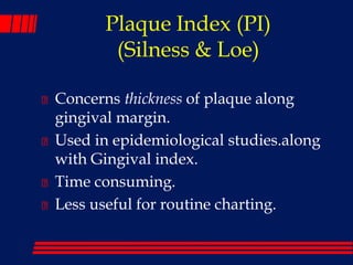 The periodontal examination_and_diagnosis_lec 1 | PDF