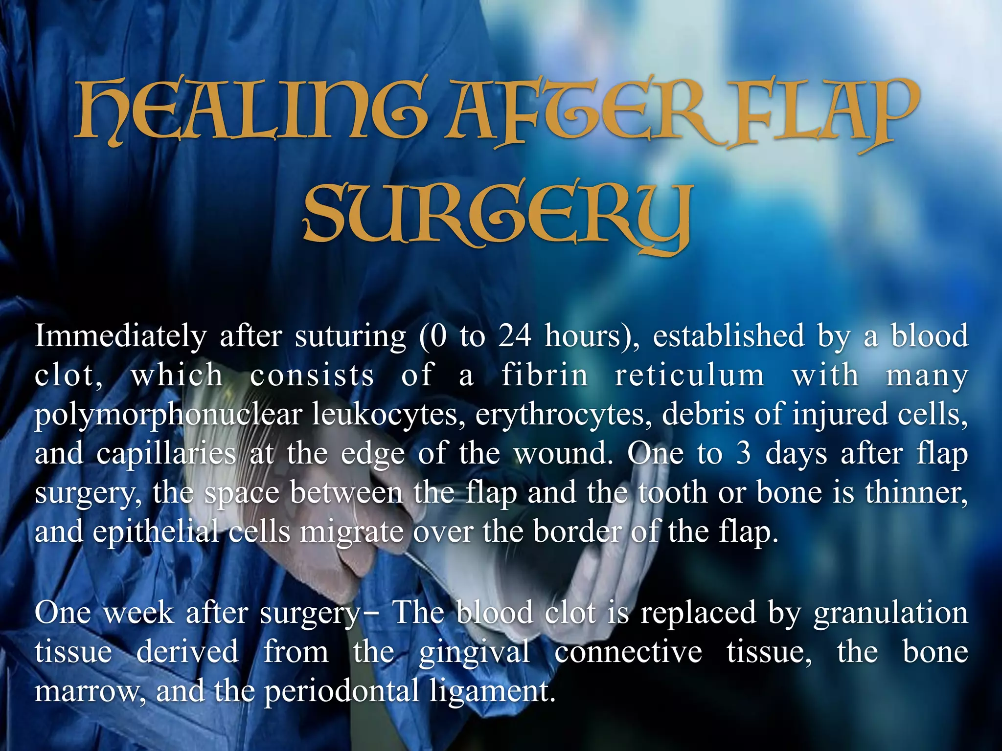 The periodontal flap | PDF