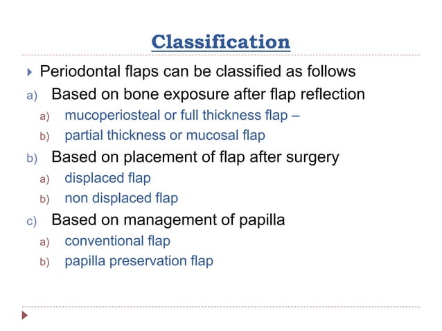 The periodontal flap | PPTX | Oral care | Personal Care