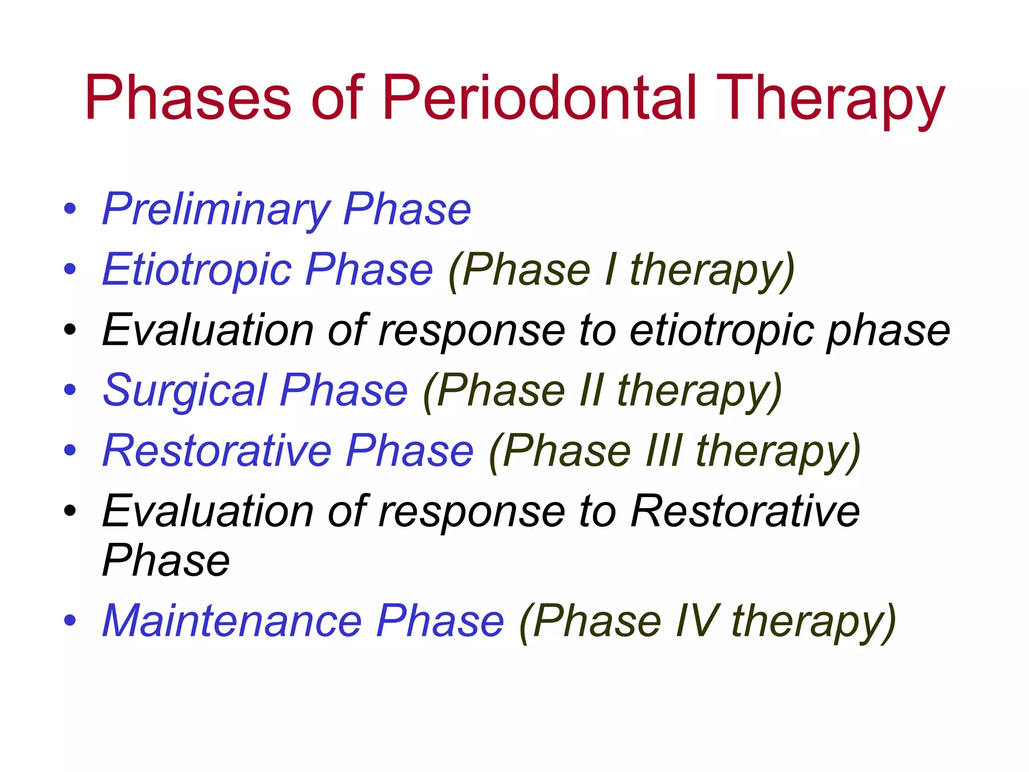 THE PERIODONTAL TREATMENT PLAN.ppt