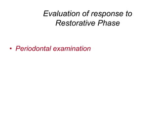 THE PERIODONTAL TREATMENT PLAN.ppt