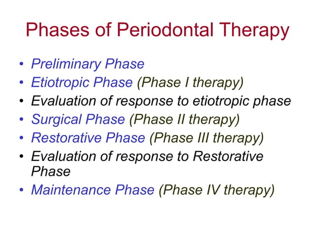 THE PERIODONTAL TREATMENT PLAN.ppt