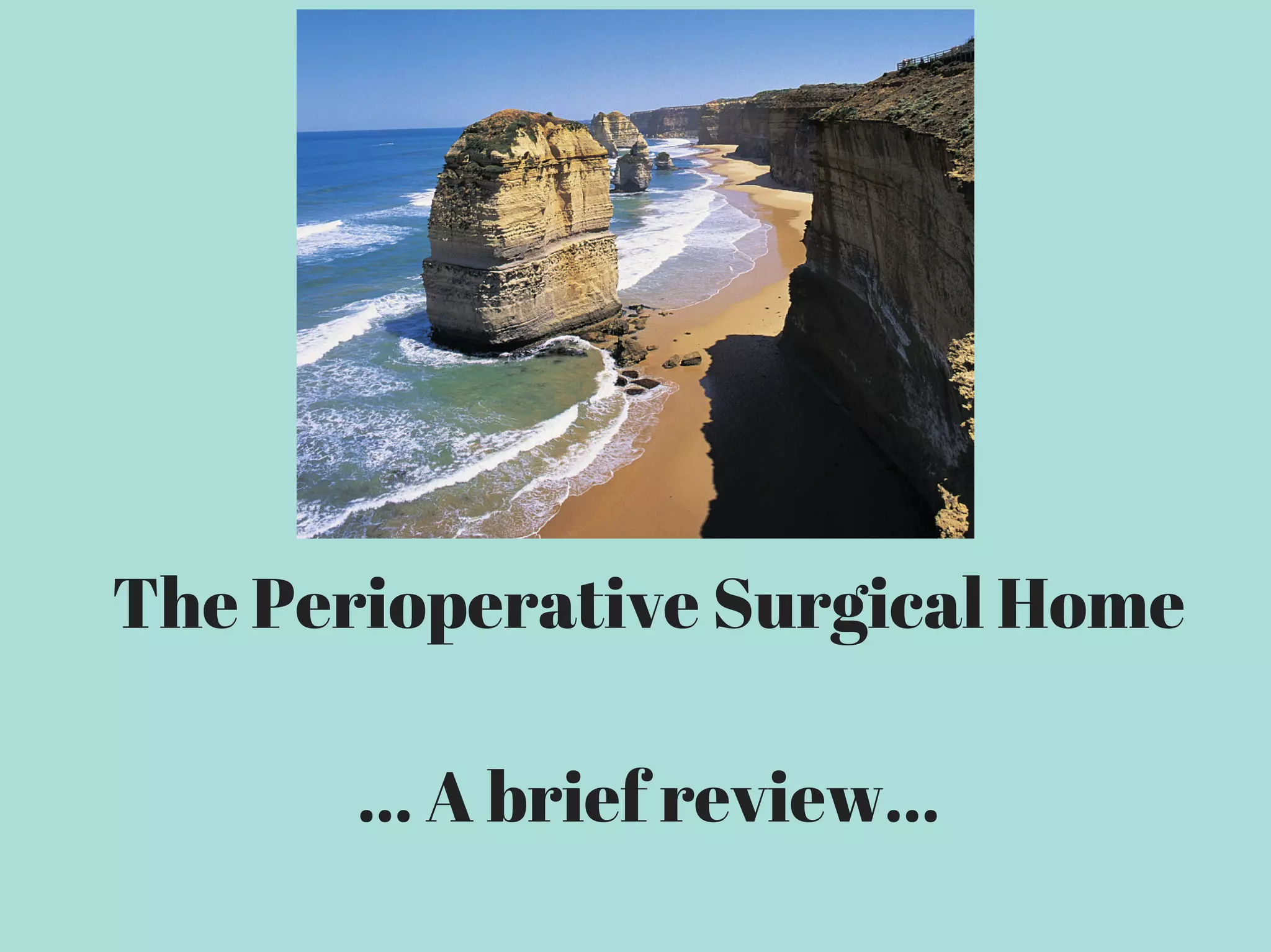 The perioperative surgical home a brief review | PDF