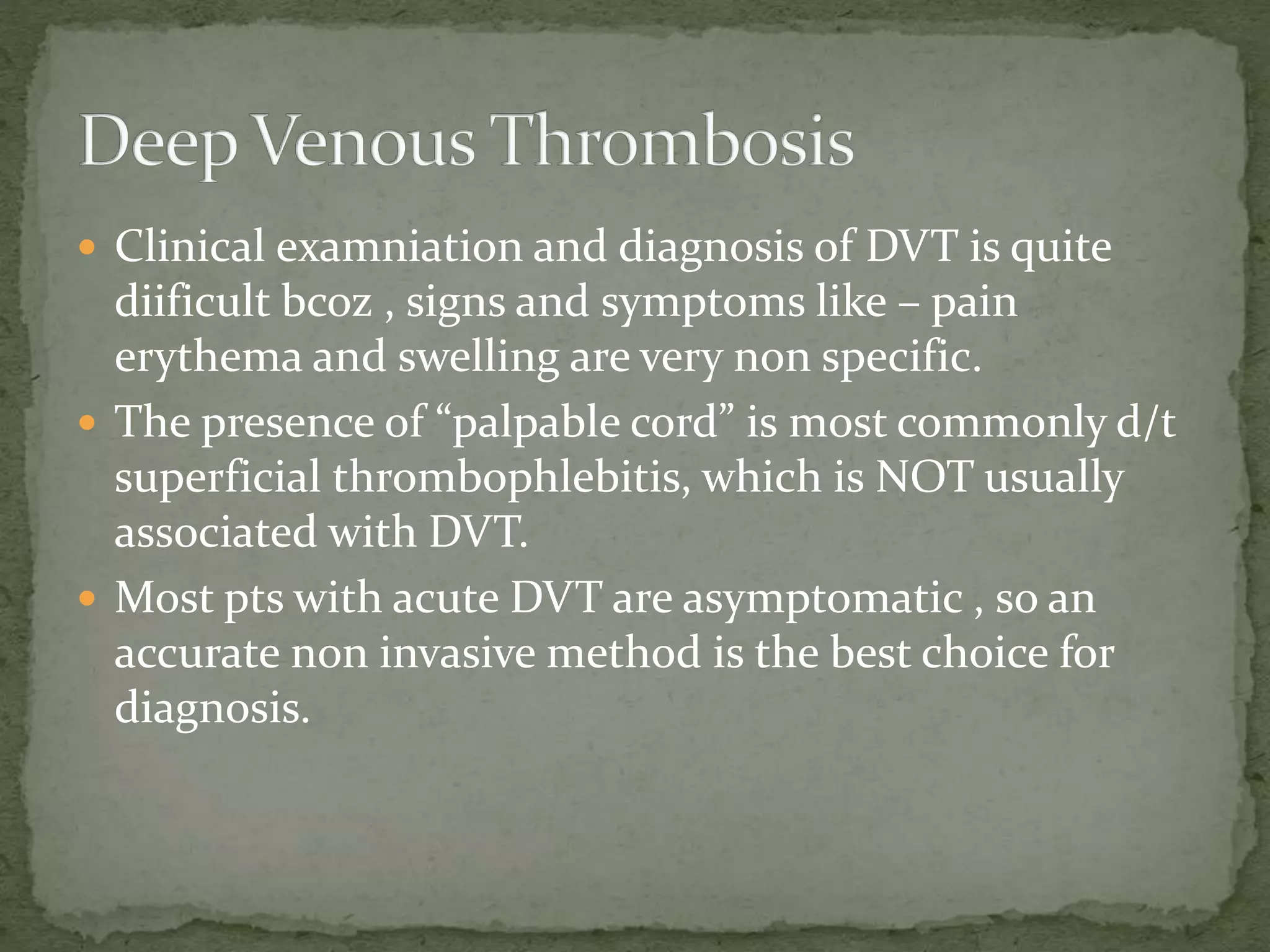 The peripheral veins | PPTX