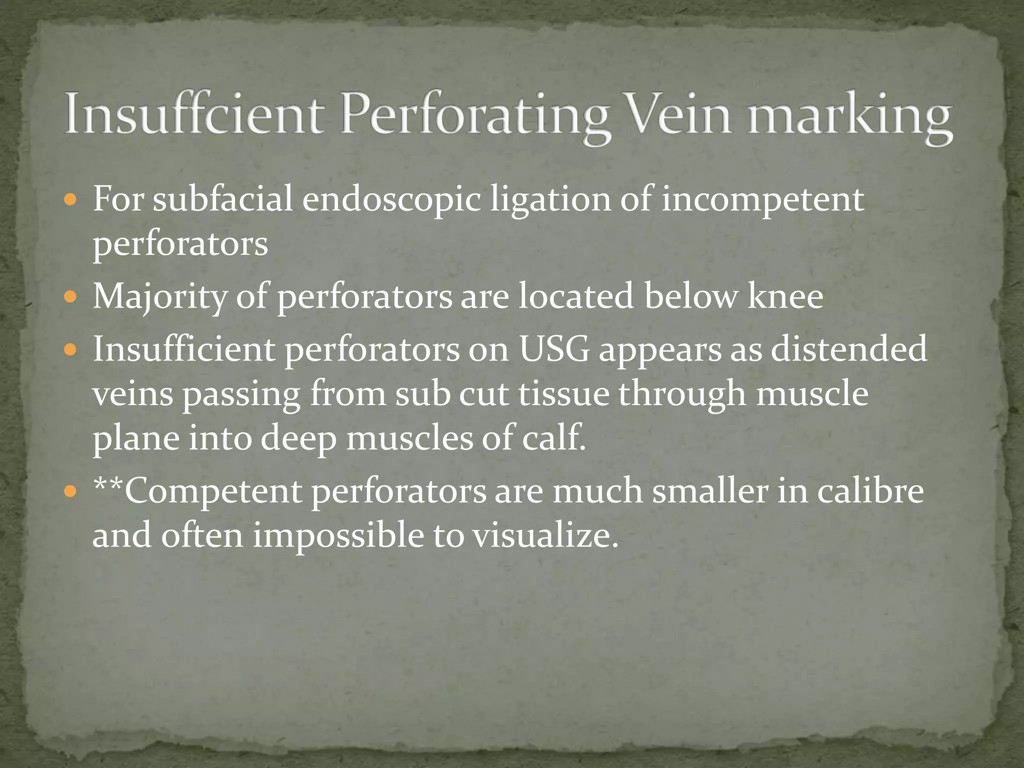 The peripheral veins | PPTX
