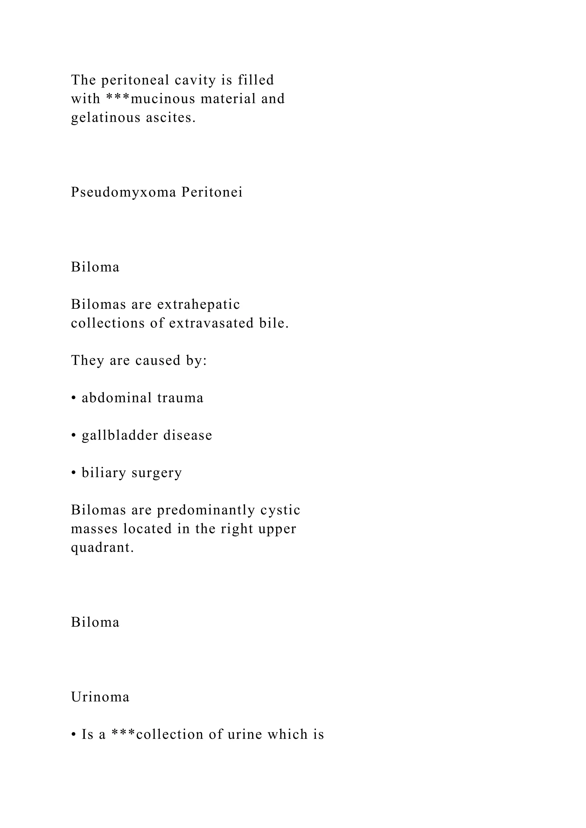 The Peritoneal CavityPart I Abdominal SonographyAbd.docx