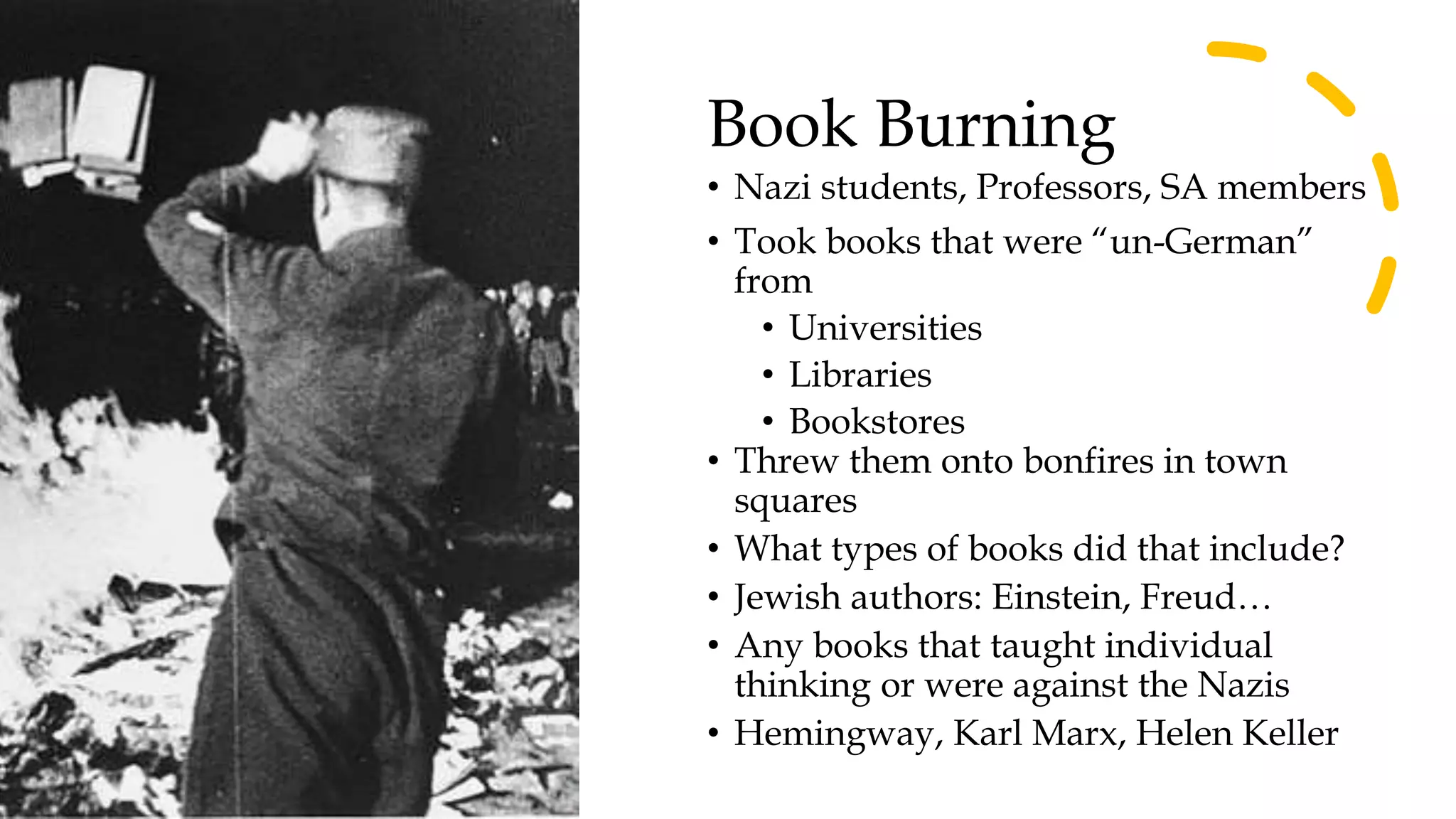 The Persecution Begins - 1933 Presentation - for canvas | PPT