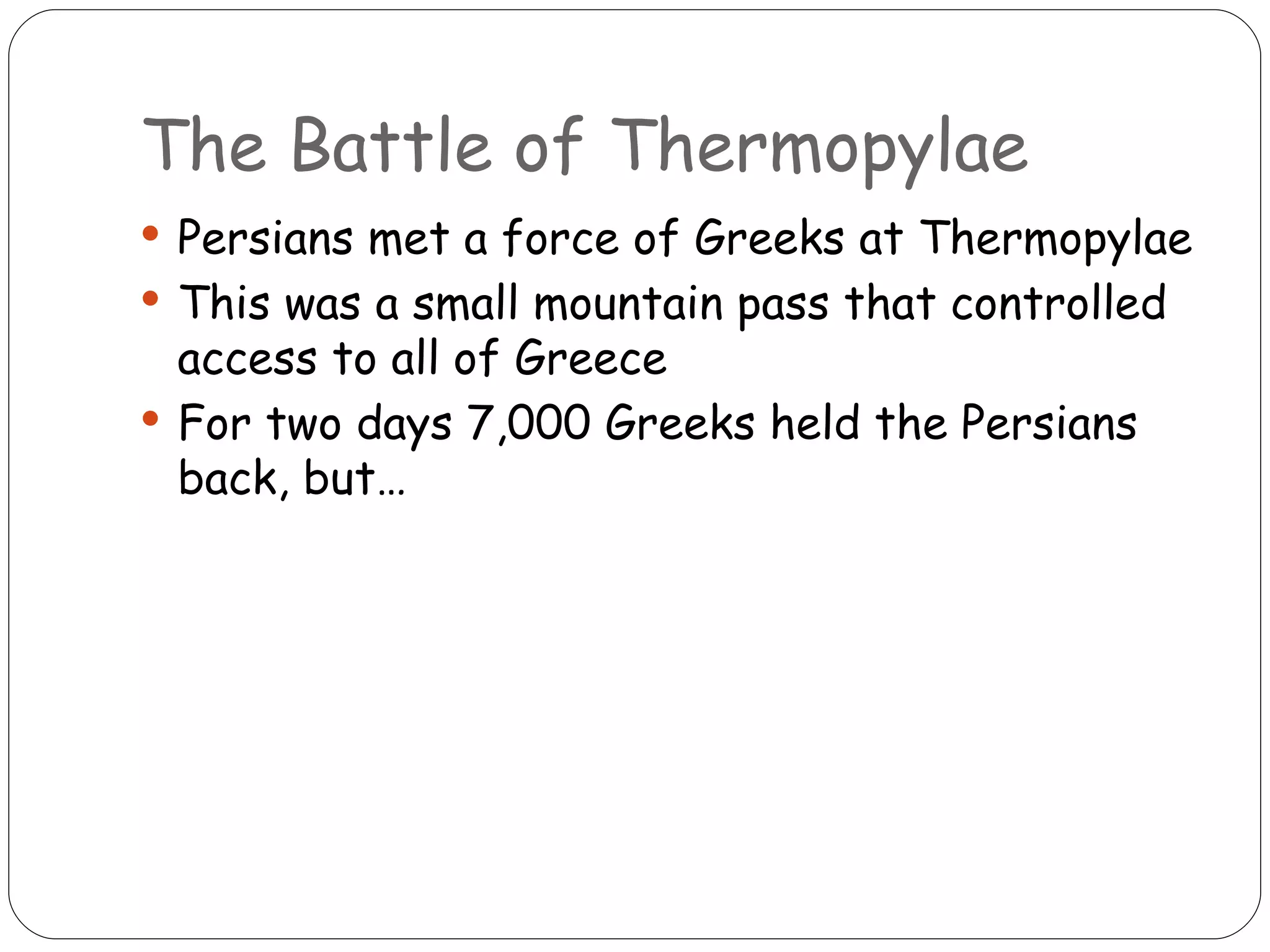 The persian wars | PPT