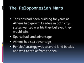 The persian wars pericles-theatre-philosophy | PPT