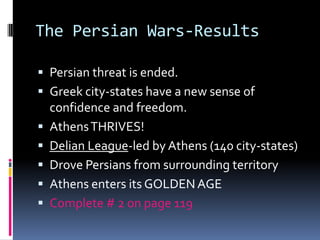The persian wars pericles-theatre-philosophy | PPT