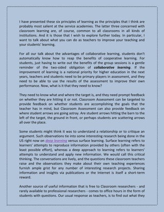 The Personal and Intellectual Development of Students | PDF