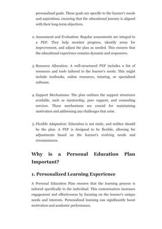 The Personal Education Plan - why is it important.pdf