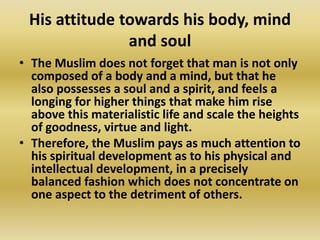 The personality of a muslim | PPTX