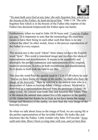 The Personality of Jesus | DOCX | Christianity | Religion & Spirituality