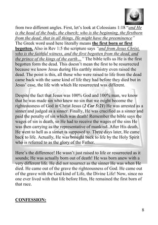 The Personality of Jesus | DOCX | Christianity | Religion & Spirituality