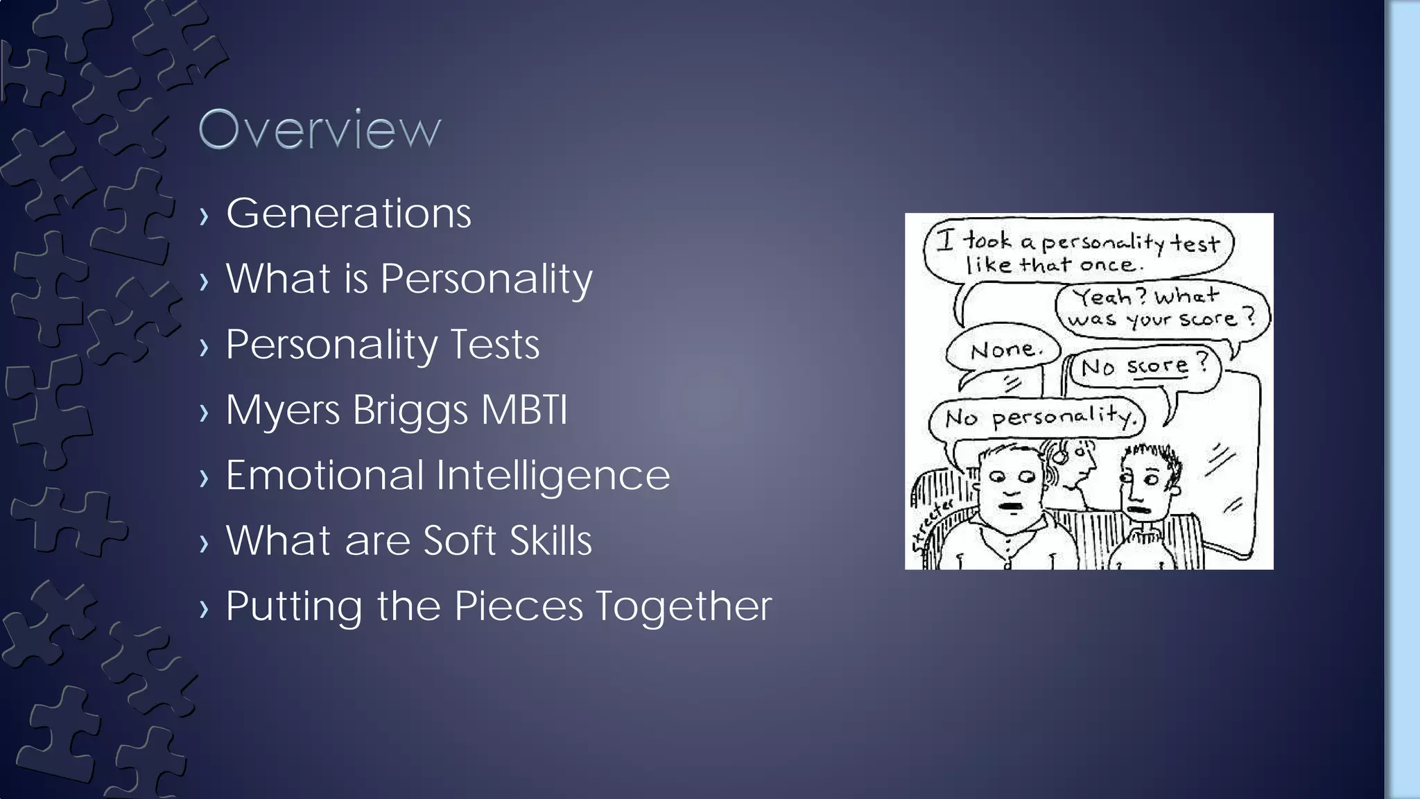 The Personality Puzzle | PPT