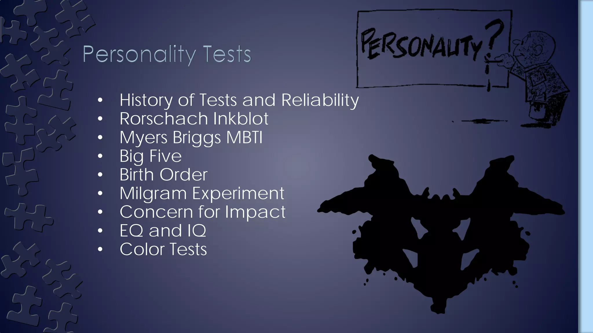 The Personality Puzzle | PPT