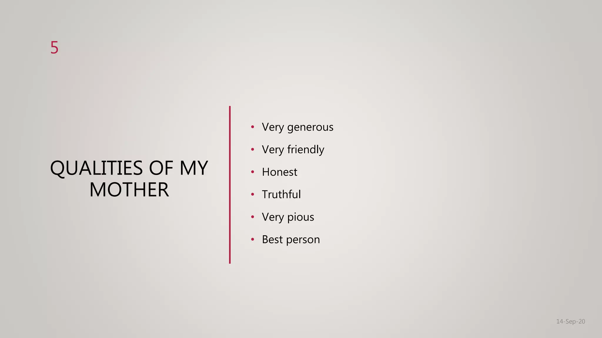 The person i like most | PPTX