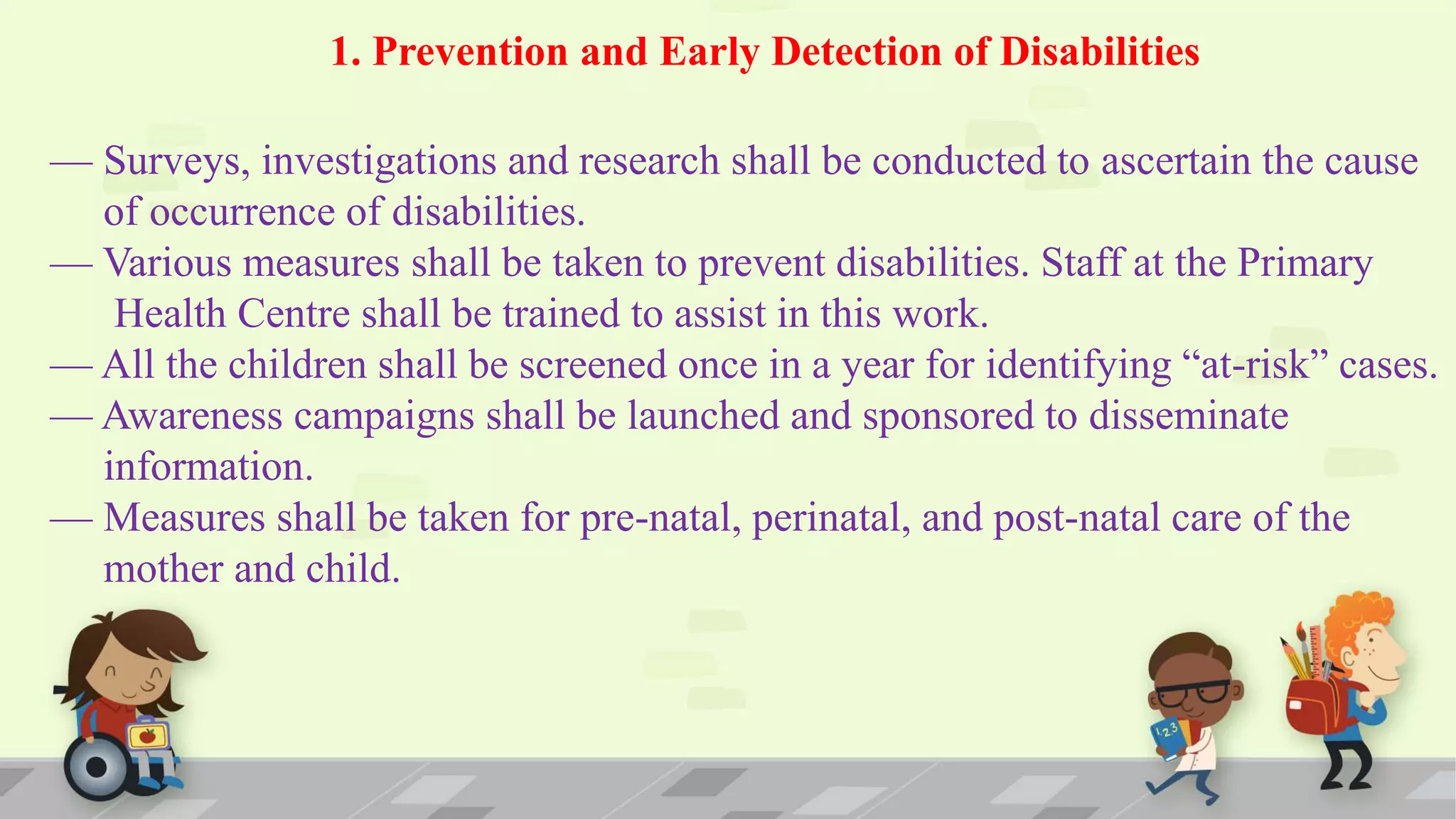 The persons with disabilities | PPTX