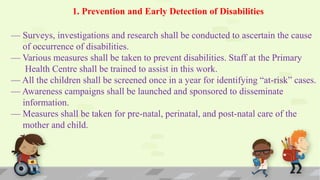 The persons with disabilities | PPTX