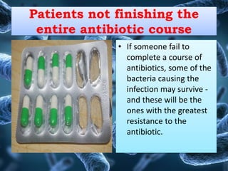 The perspective of antibiotic resistance | PPTX