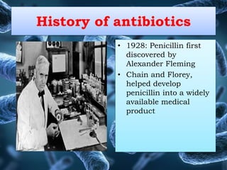 The perspective of antibiotic resistance | PPTX | Infectious Diseases ...