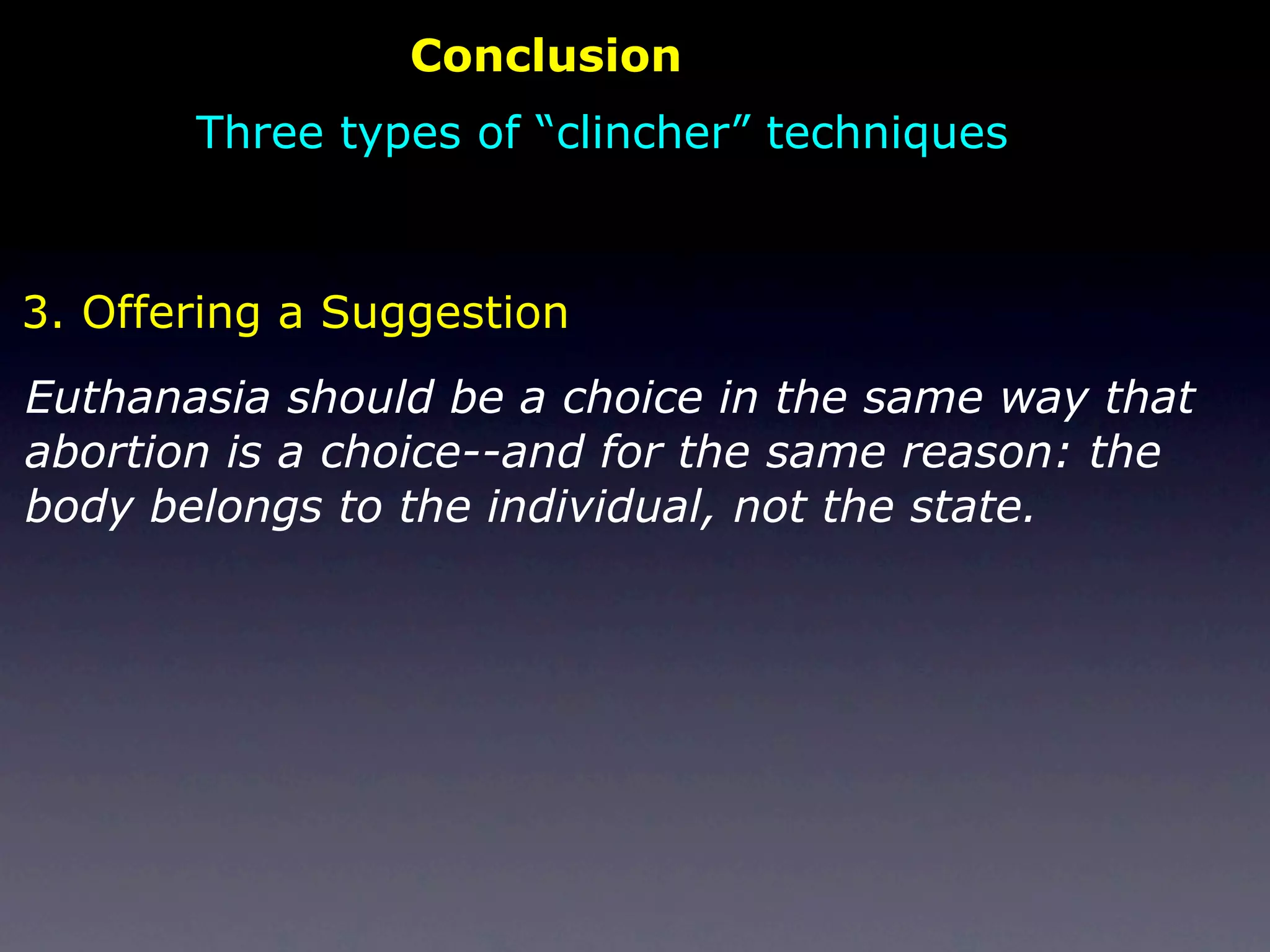 The Persuasive Essay | KEY
